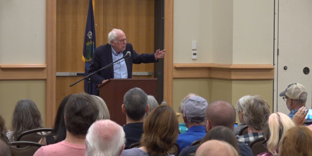 Bernie Sanders encourages Mainers to vote for Harris during town hall Bernie Sanders encourages Mainers to vote for Harris during town hall
